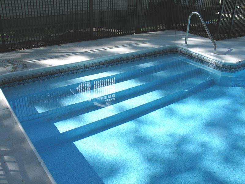 Inground Pool Stairs : Adirondack Pools & Spas, Inc.